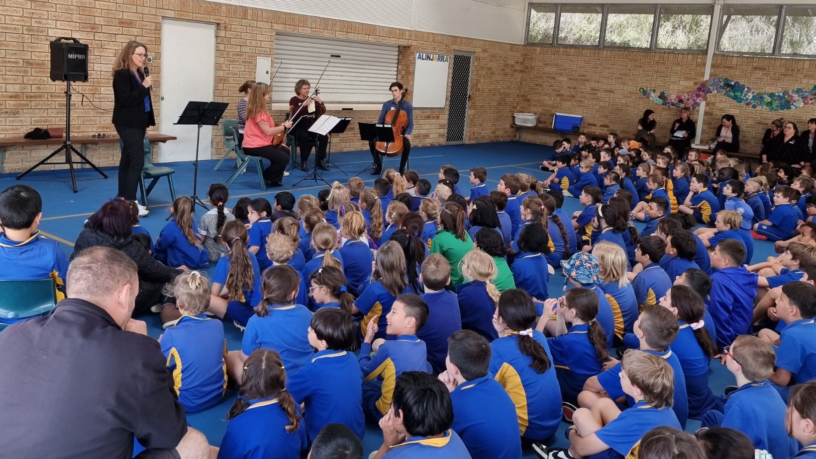 Small ensembles excite schools - WASO